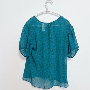 CAbi | Tops | Cabi 472 Panorama Top Fall 224 Medium Euc | Poshmark